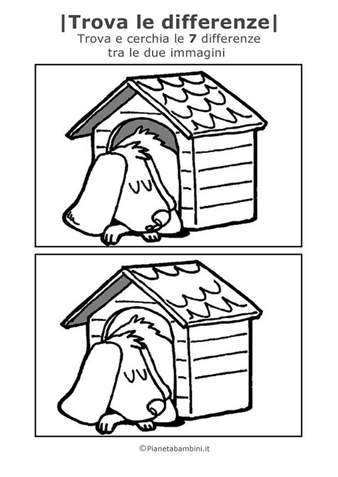 30 Giochi Trova Le Differenze Da Stampare Per Bambini Pianetabambiniit