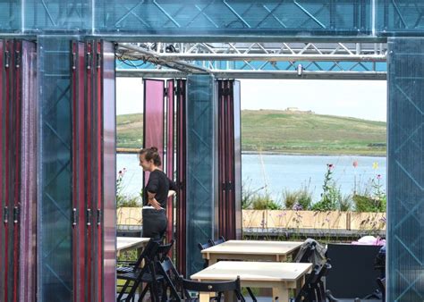 Polycarbonate Lighthouse Designed To Rejuvenate Industrial Stretch Of