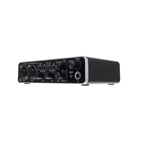 Behringer U Phoria Umc204hd Audio Interface Kopen Insideaudio