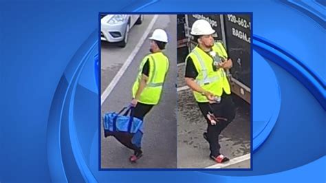 Man Steals Construction Tools In Wrightstown Wearing Hi Vis Vest Hard Hat And Sandals Wfrv