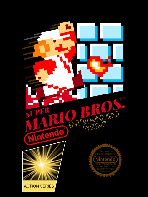 Recreation Of The Smb1 Box Art R Mario