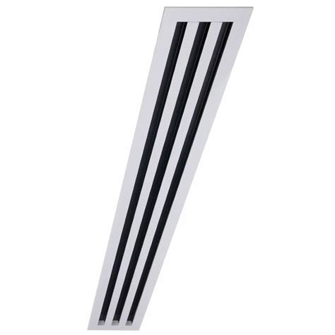 Powder Coated Aluminum 3 Slot Diffuser Grill Hvac For Industrial
