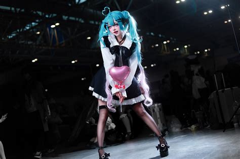 Cosplay 初音未来grassam 次元小镇
