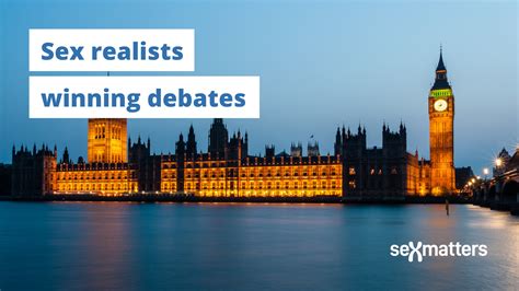 Sex Realists Gaining Ground At Westminster Sex Matters