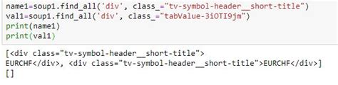 Python Beautiful Soup Find All Giving Empty List Stack Overflow