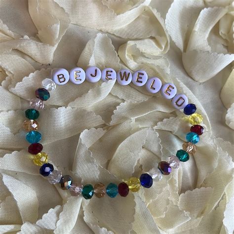 Taylorswift Bejeweled Bracelet Etsy