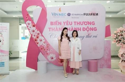 Fujifilm Việt Nam Hưởng ứng Chiến Dịch Nâng Cao Nhận Thức Ung Thư Vú