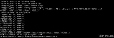 Cenos7利用docker部署mysql报错 Request Canceled While Waiting For Connection