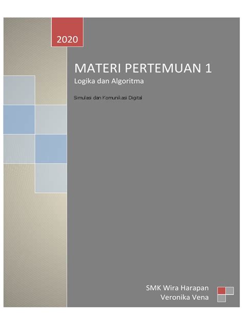 Materi Logika Dan Algoritma Pdf Komputer