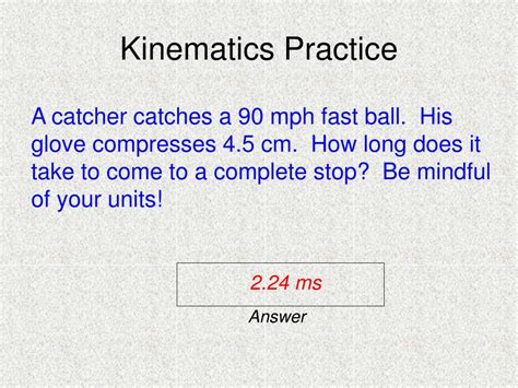 PPT Physics Intro Kinematics PowerPoint Presentation Free Download ID