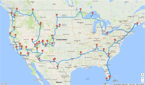 El Mapa Del Roadtrip Perfecto Por Los Parques Nacionales De Estados