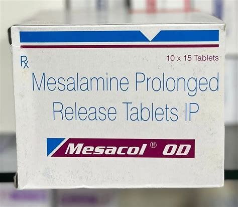 Mesacol Mesalamine Prolonged Release Tablet Non Prescription At ₹ 551