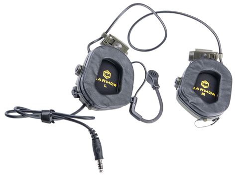 Earmor M32x Mark 3 Tactical Communications Headset For Fast Style Arc Rails Hero Outdoors
