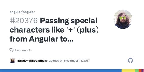 Passing Special Characters Like Plus From Angular To Backend