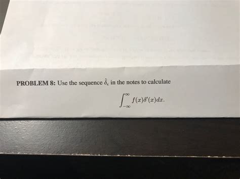 Solved PROBLEM Use The Sequence E In The Notes To Chegg