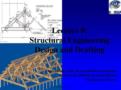 Ppt Lecture 9 Structural Engineering Design And Drafting Powerpoint