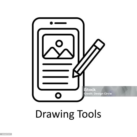 描画ツールのベクトル アウトライン アイコン デザインの図白い背景にグラフィックデザインシンボルeps10ファイル 3dのベクターアート