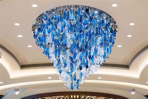 Gallery Crystal Ceiling Light Blown Glass Chandelier Chandelier