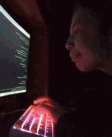 Chill Babe Computer Hacking GIF GIFDB Com