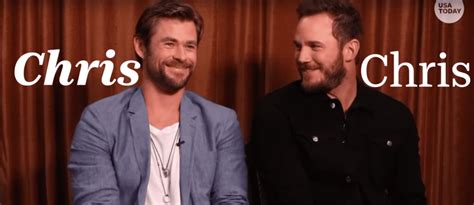 Chris Pratt And Chris Hemsworth Look Like An Amazing Gay Couple