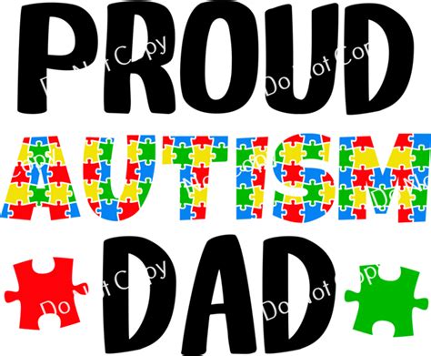 Colorsplash Ultra Proud Autism Dad Cf