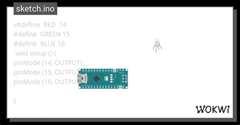 Led Rgb Wokwi Esp32 Stm32 Arduino Simulator