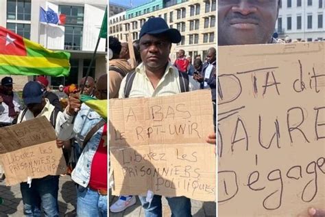 Togo Manif De La Diaspora Togolaise En Allemagne Togo