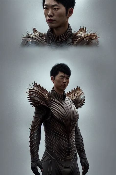 Epic Professional Digital Art Of Male Asian Starship Stable Diffusion