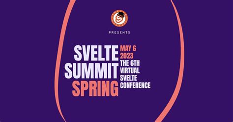 svelte summit spring 2023 the worlds biggest svelte conference r