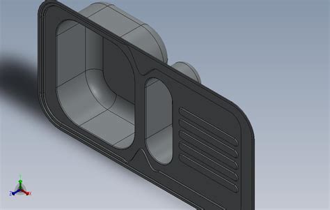 厨房中的洗涤盆 117 SOLIDWORKS 2018 模型图纸免费下载 懒石网