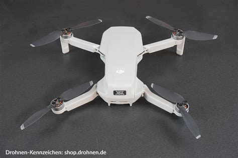 DJI Mavic MINI Drohnen Plakette Kennzeichen