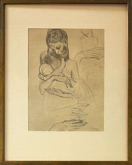 Untitled Figurative After Pablo Picasso Bartlett Auctions Inc
