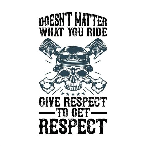 Respect For Bikers Vector Art, Icons, and Graphics for Free Download