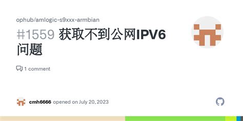 Ipv Issue Ophub Amlogic S Xxx Armbian Github