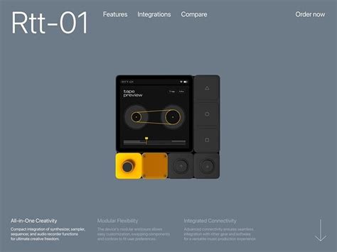 Rtt 01 Music Plugin By Filip Legierski For Riotters On Dribbble In 2024 App Design Layout Web