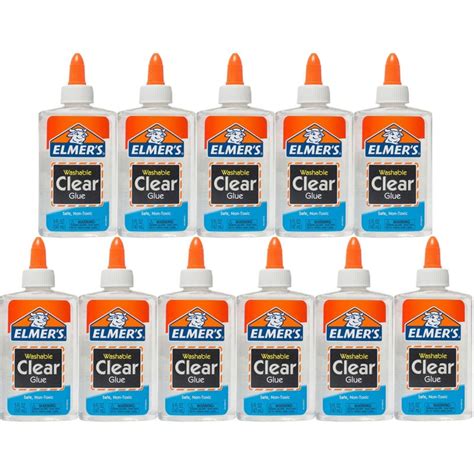 Buy Elmers Liquid School Glue 148ml Clear Art Craft Box 11 Mydeal