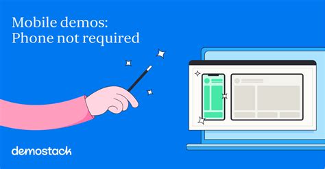 Mobile App Demos Phone Not Required Demostack
