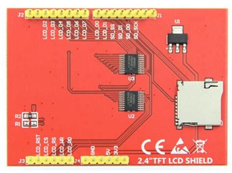 2 4 Tft Lcd 320 240 Sd Touch Shield St7789 Tavir Webshop