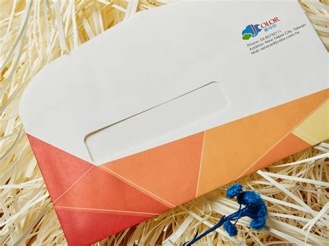 西式12K開窗信封製作便宜優質的信封印刷服務 捷可印