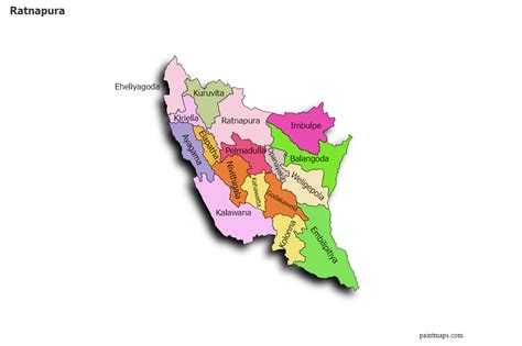 Mapas De Muestra Para Ratnapura