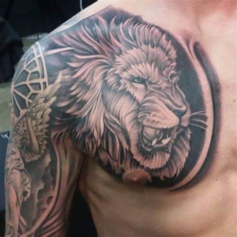 Tatuagem no ombro masculina 80 ideias incríveis para se inspirar