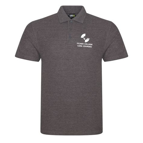 Itchen College Grey Care Courses Polo Shirt Premier Teamwear