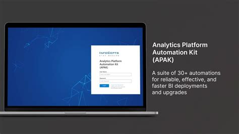 analytics platform automation kit apak infocepts data and ai