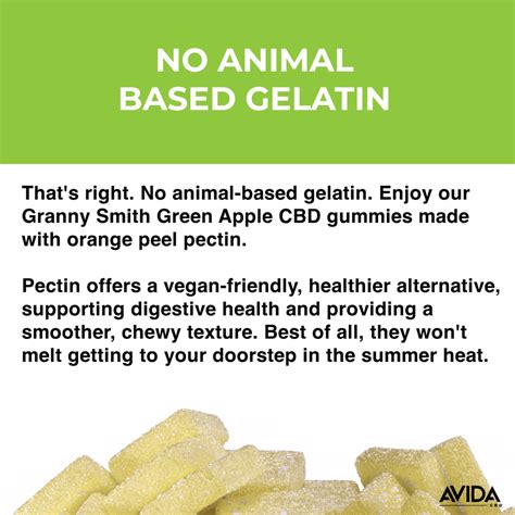 Green Apple Cbd Gummies Vegan And Gluten Free