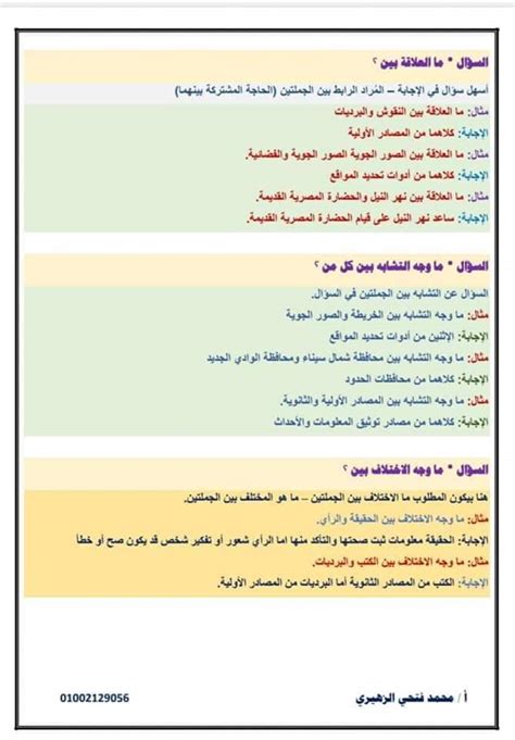 شرح طريقة اجابة الاسئلة المقالية للصف الرابع الابتدائي 2022 2023