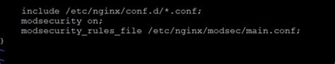 Install Web Application Firewall Waf With Nginx Debian