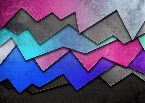 Paper Cut Background Garbage Texture Line Gradient Sawtooth Paper Cut