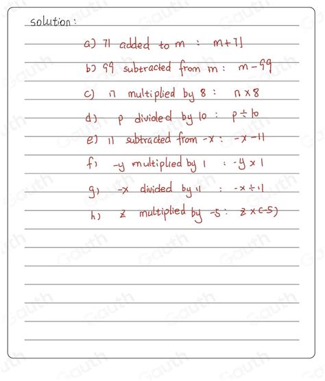Solved Question 1 Give Expressions For The Following Cases A 71