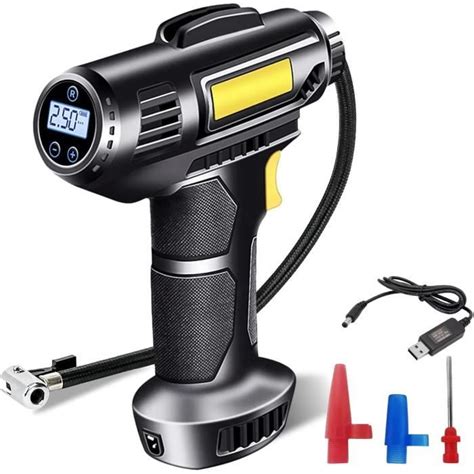 ProChosen Gonfleur Pneus Voiture Compresseur à Air Portatif Gonfleur