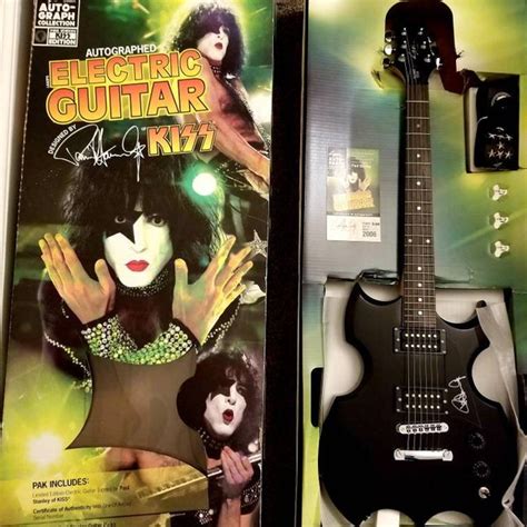 Paul Stanley Signed Guitar Etsy